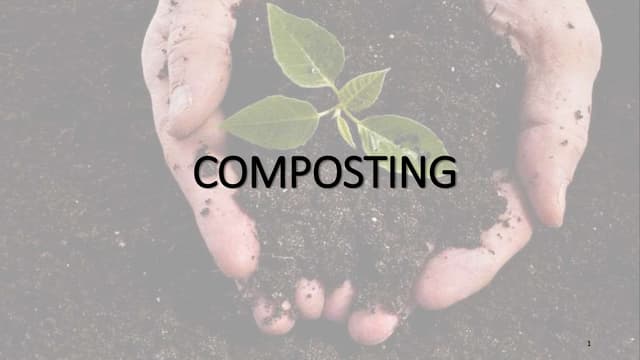 Pit compost | PPTX