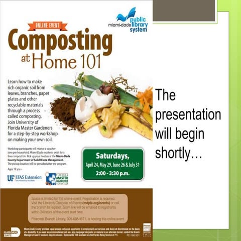 Composting 101 2021 07-31 | PPTX