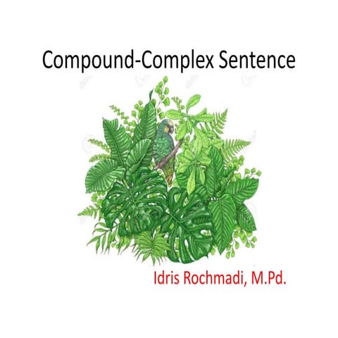 Compound complex sentence | PPT