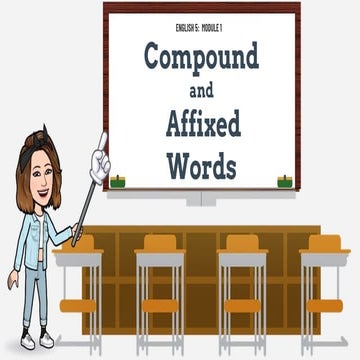 Compound & Affixed words | PDF