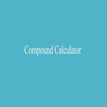 Compound calculator.pptx