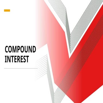 COMPOUND INTEREST and interest .pptx
