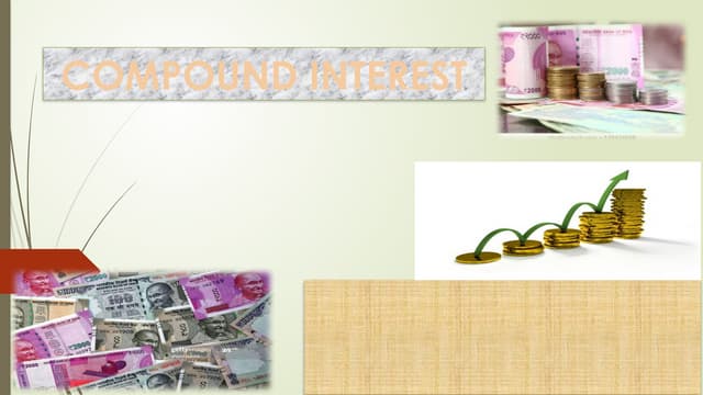 Lesson 5 - Compound Interest.ppt