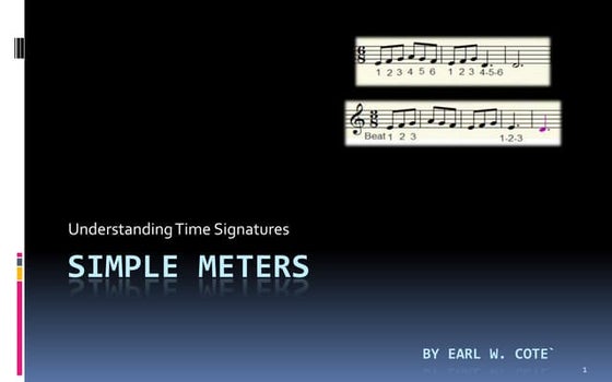 Lesson 3 Duple Meter and 24 Time Signature.pptx | Classical Music | Music