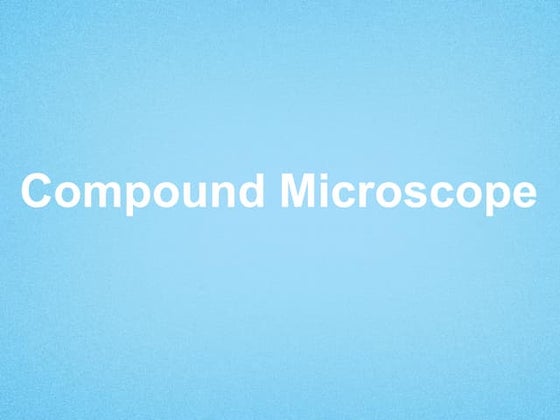 2. Construction of microscope - Basics | PDF