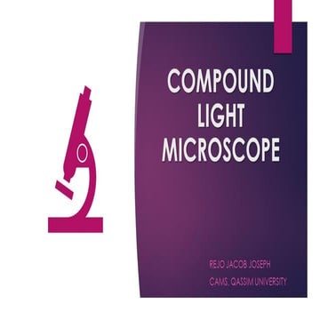 Compound Light microscope | PPT