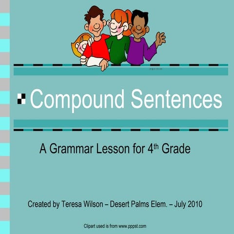 Compound sentences | PPS