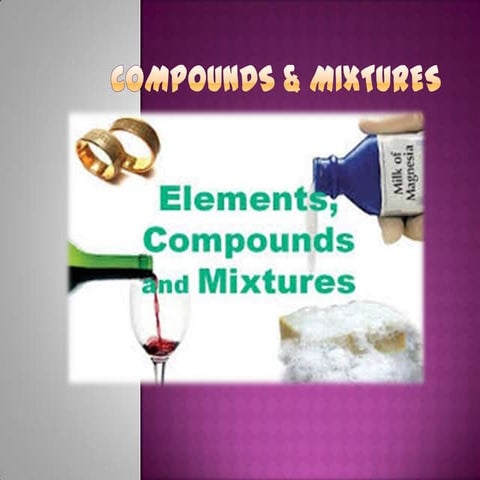 Compounds & Mixtures | PPT