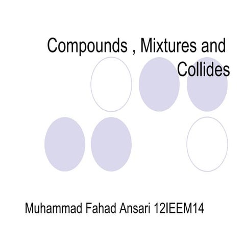 5 composition of matter | PPT