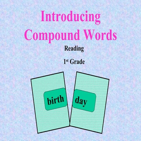 Compound Words | PPT
