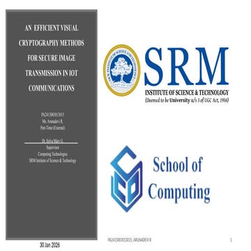 SRM Comprehensive ppt format for open seminar | PPTX