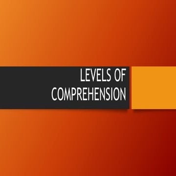 Comprehension.pptx