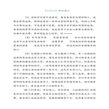 Chinese Comprehension 28 | PDF