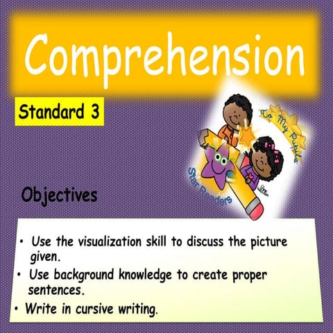 Comprehension: Visualization Skills | PPT
