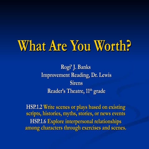 Comprehension Presentation | PPT