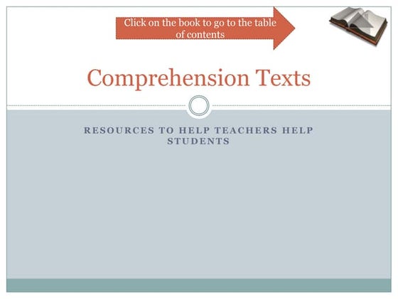 High 5! reading comprehension strategies | PDF
