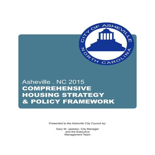Comprehensive affordable housing strategy and framework 10 14-14 | PDF