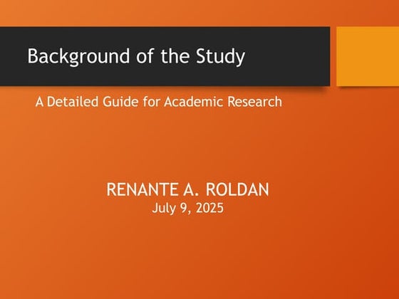 How to Write background of the study..pptx