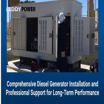 Comprehensive Diesel Generator Installation and Professional Support ...