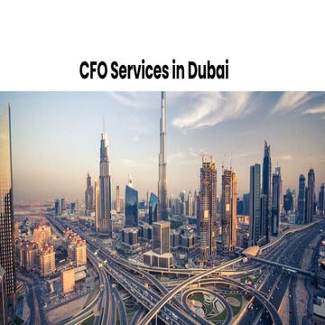 CFO Services in Dubai | Outsourced CFO | #UAE | PPT