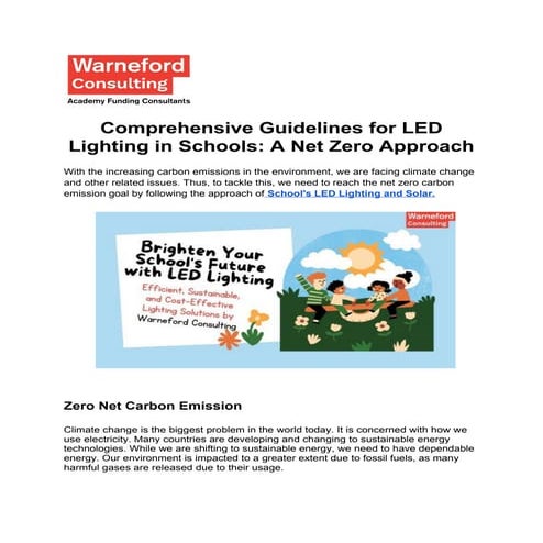 Comprehensive Guidelines for LED Lighting in Schools_ A Net Zero ...