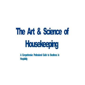 Housekeeping abc training | PPT