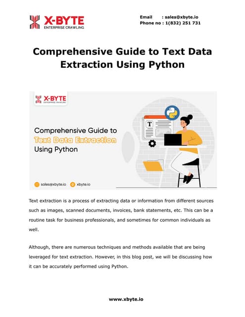 Automate The Process Of Textual Data Extraction From Images Pdf