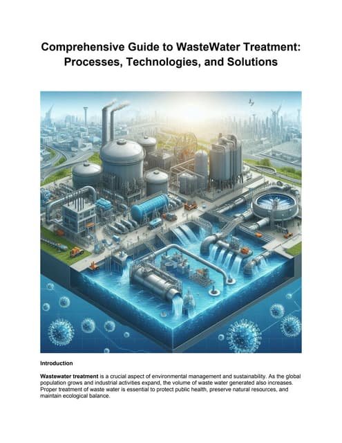 Understanding the Water Treatment Plant Process Key Approaches to Wastewater Treatment.docx