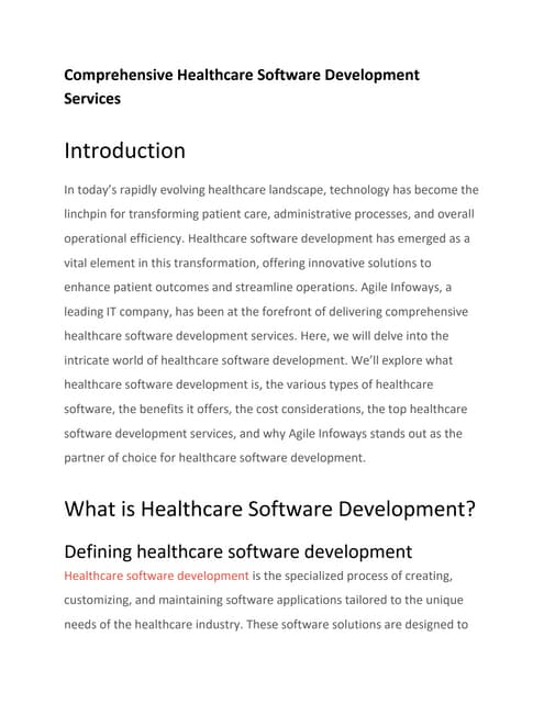 Enhancing Aged Care with Specialised Software Solutions | Aged Care ...
