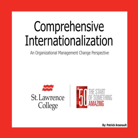 Comprehensive internationalization | PPT