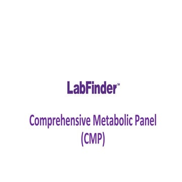 Complete Metabolic Panel Diagram Comprehensive Metabolic Panel