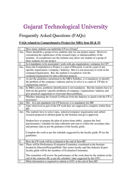 The MBA Project Presentation | PPTX