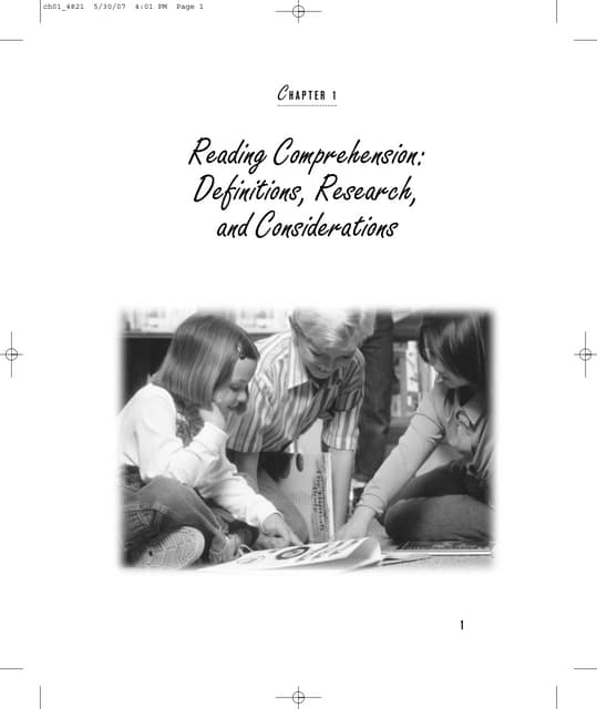 Metacognition and reading comprehension | PPT