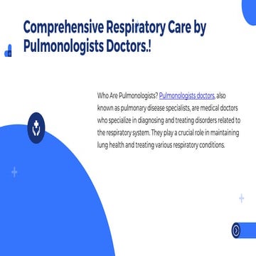Pulmonary medicine- Scope and Future by Dr. Jebin Abraham, MD. | PPTX
