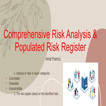 Comprehensive Risk Analysis & Populated Risk Register Draft.pptx