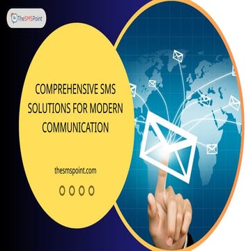 Comprehensive Sms Solutions For Modern Communication Ppt