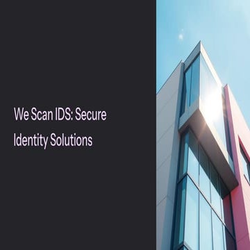 Comprehensive Solution Platform At We Scan | PDF