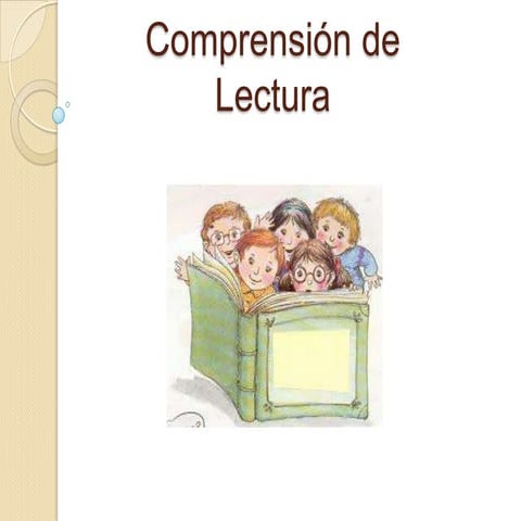 Presentación de Comprensión de lectura | PPTX