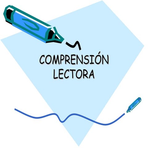 ComprensióN Lectora | PPT