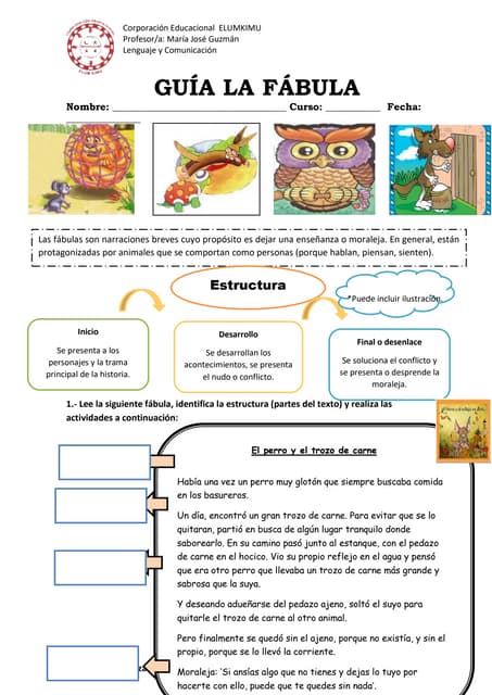 Guia Fabula 3 Básico Pdf