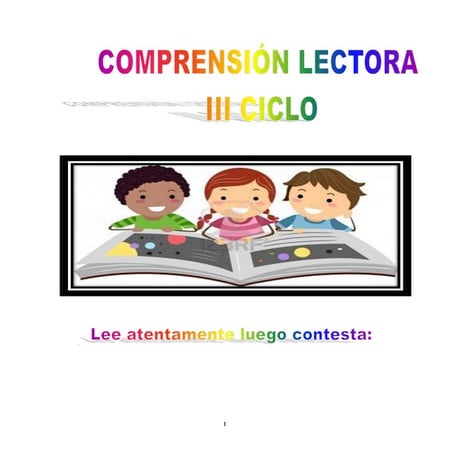 20 textos para-comprension-lectora 1o y 2o grado | DOCX