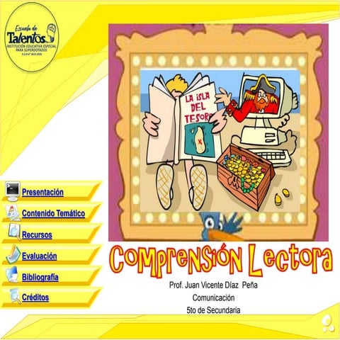 Comprension lectora | PPTX
