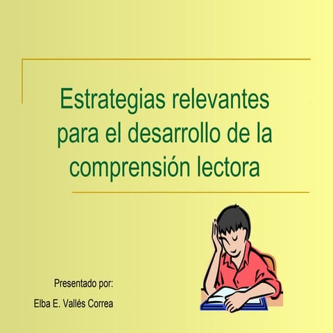 Comprension lectora 3 | PPT