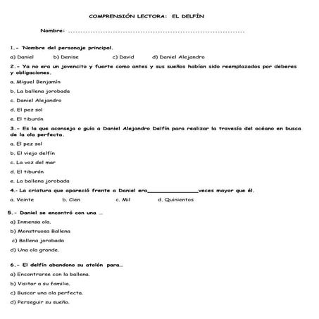 Comprension lectora El Delfín 12(3).docx