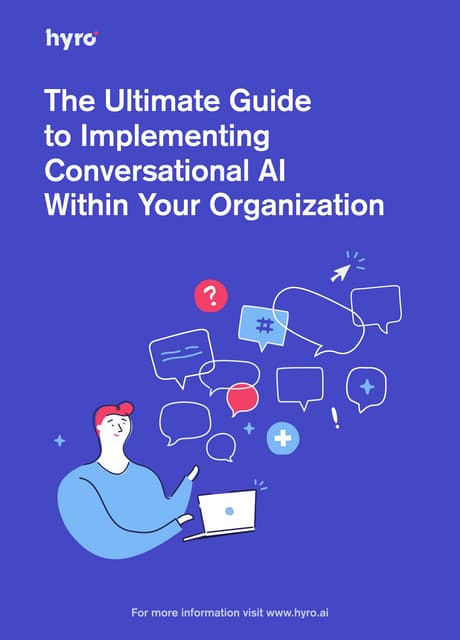 Conversational AI– Beyond the chatbot hype | PPT