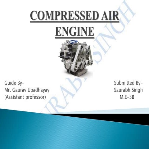 Compressed air engine(ppt) | PDF