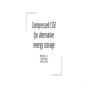 Compressed CO2 | PPTX
