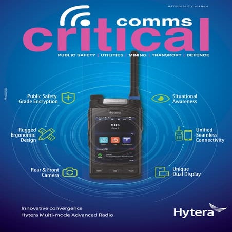 Panorama Antennas Sharkee Feature in Critical Comms Magazine May/Jun ...