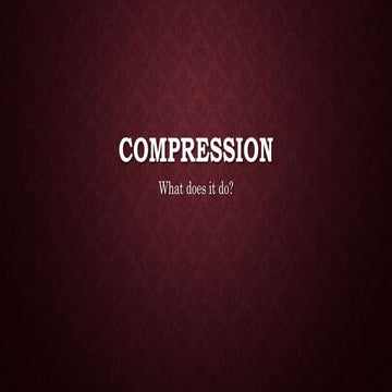 Compression | PPT
