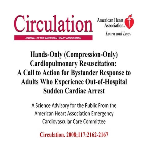 Compression only CPR | PPT